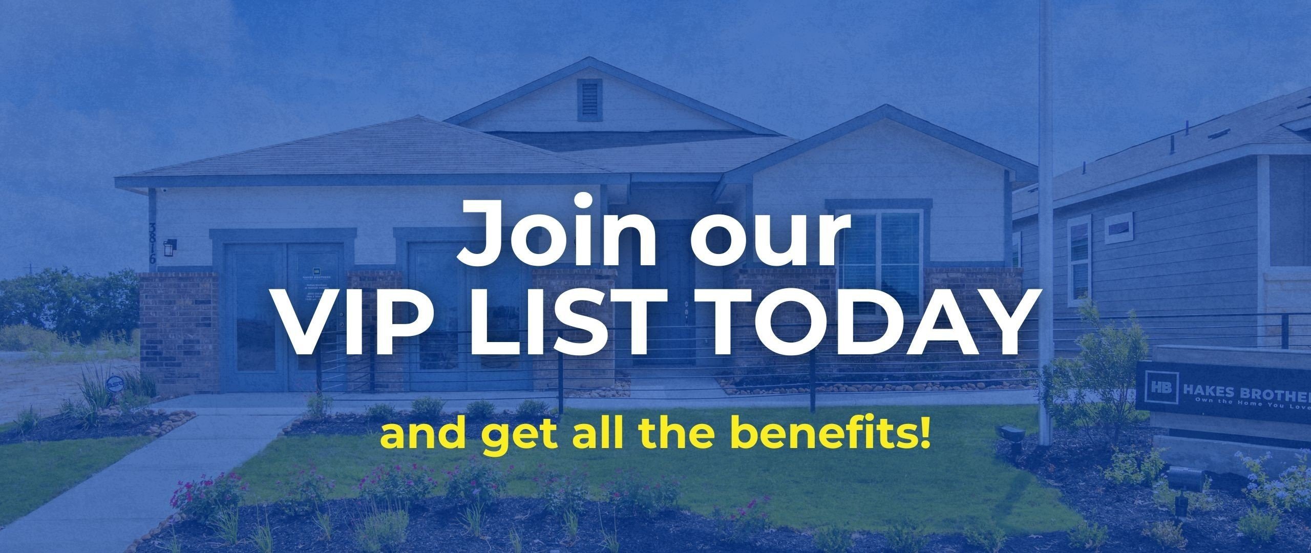 VIP List- The Bluffs at El Cerro